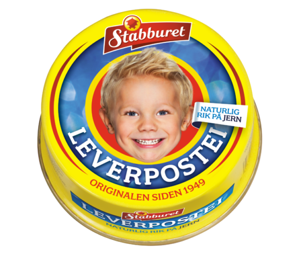 Glutenfri Leverpostei porsjon 22g - stabbur leverpostei